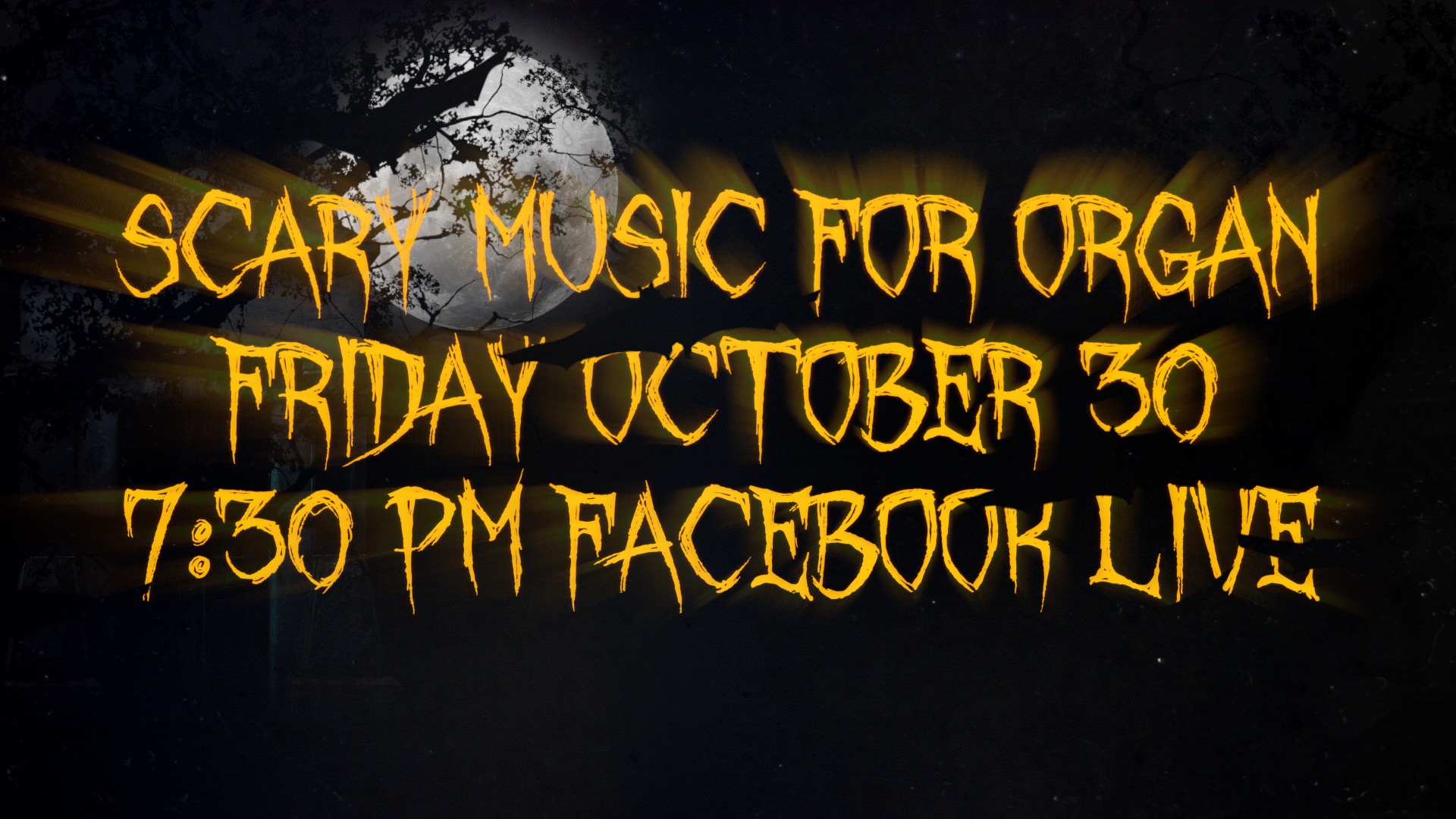 Scary Music for Organ Returns! - St. George's Episcopal Church